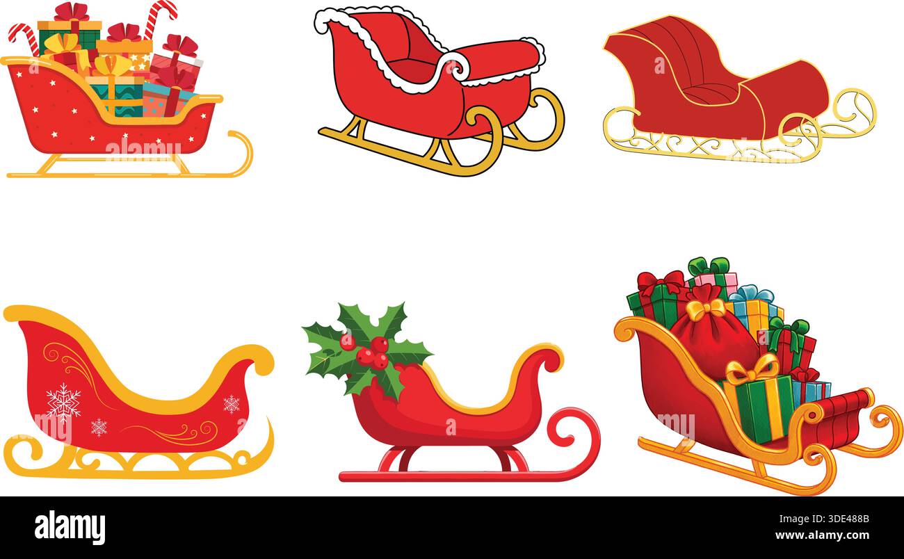 Christmas background gifts decorations Stock Vector Images - Alamy