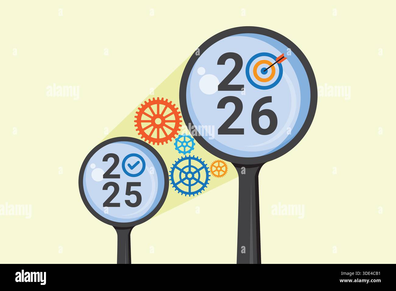 2025 2026 year transition hi-res stock photography and images - Alamy