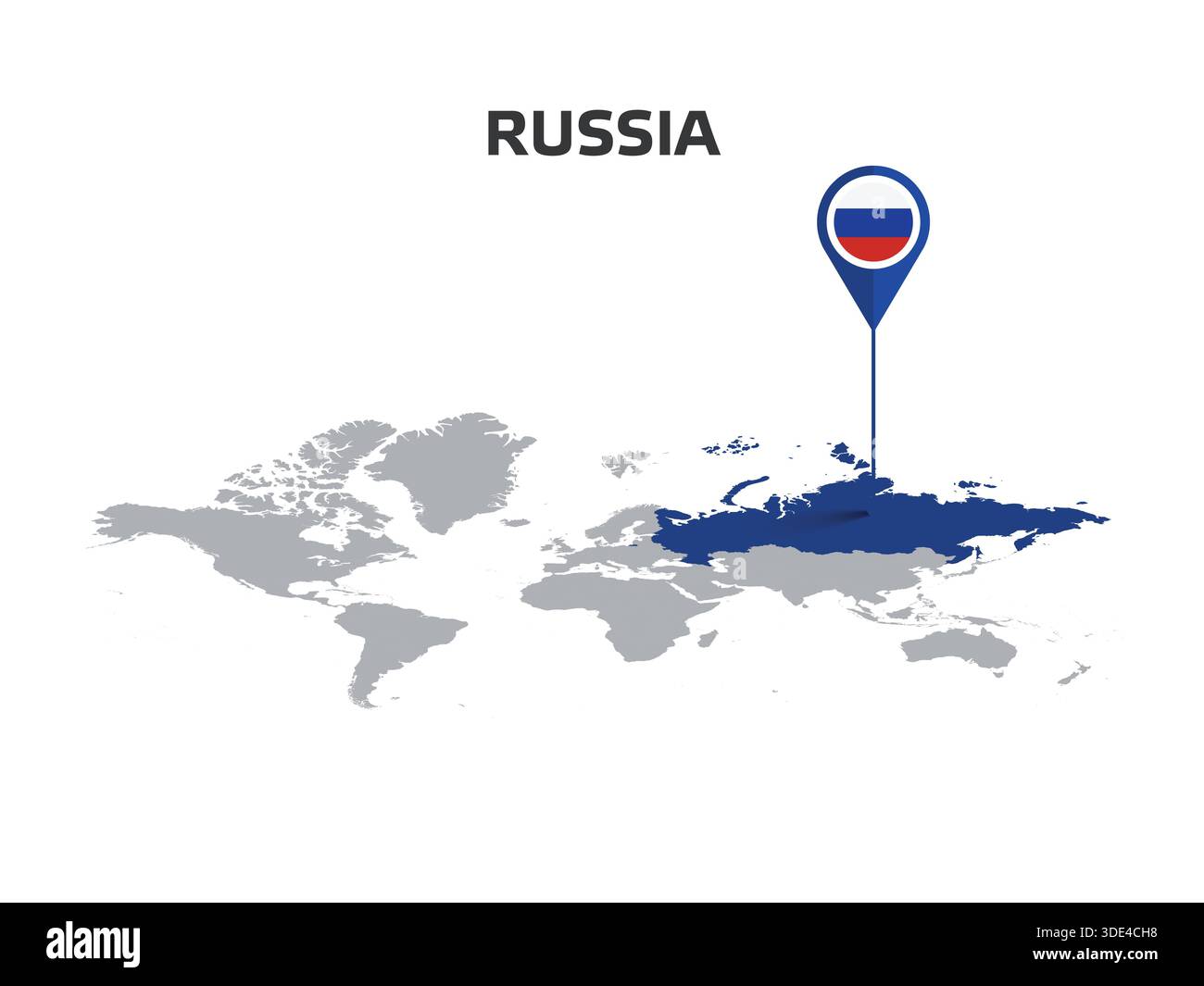 Russia mountains map Stock Vector Images - Alamy
