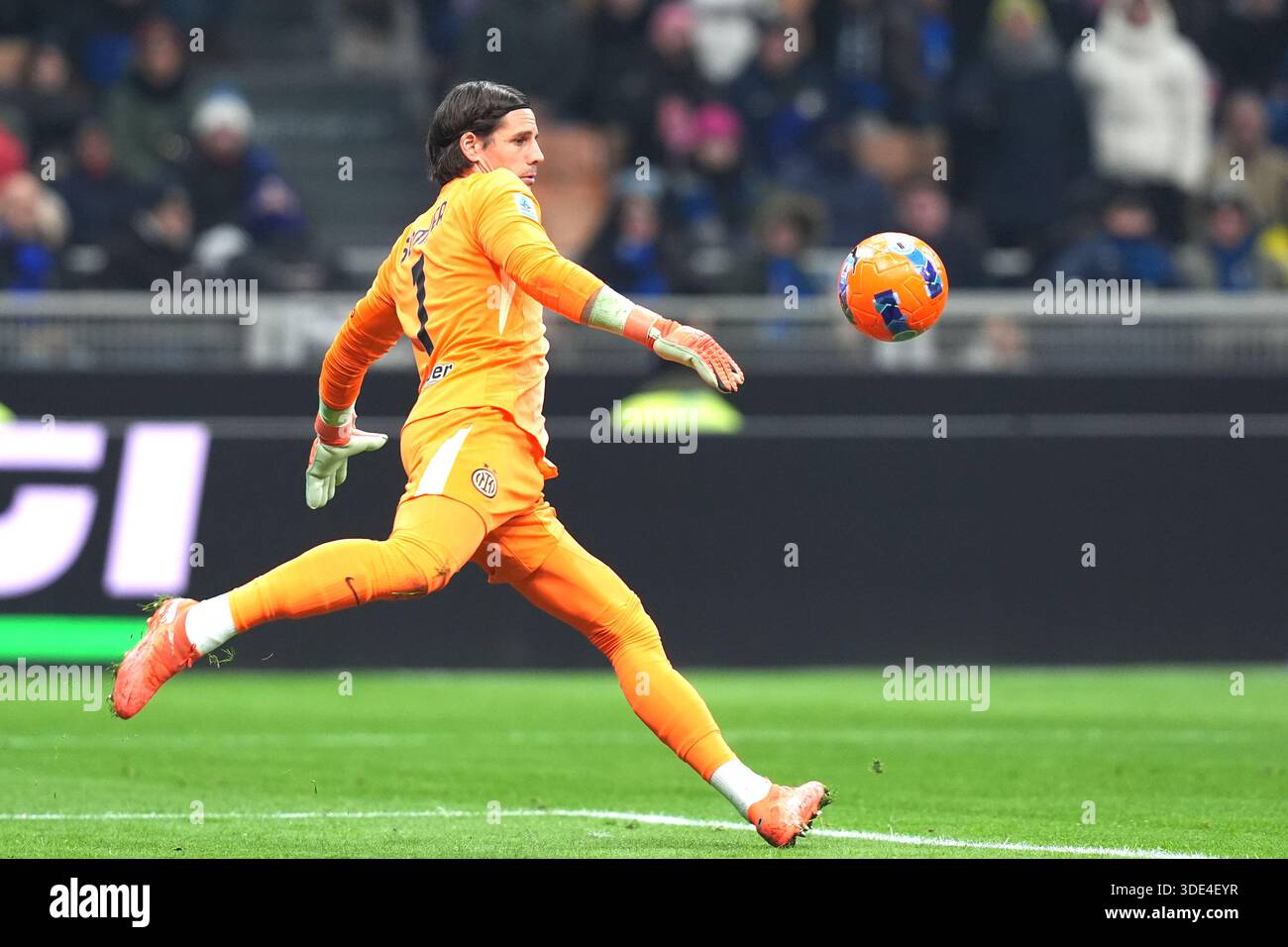 Inter Milan's goalkeeper Yann Sommer during the Serie A soccer match ...