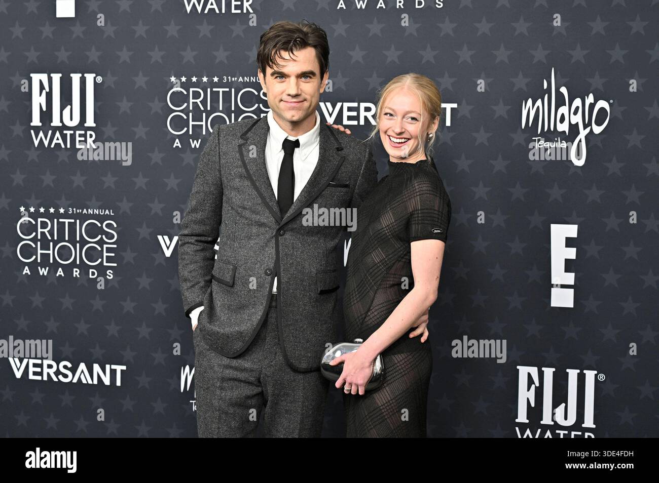 Patrick Ball und Elysia Roorbach bei der Verleihung der 31. Critics ...