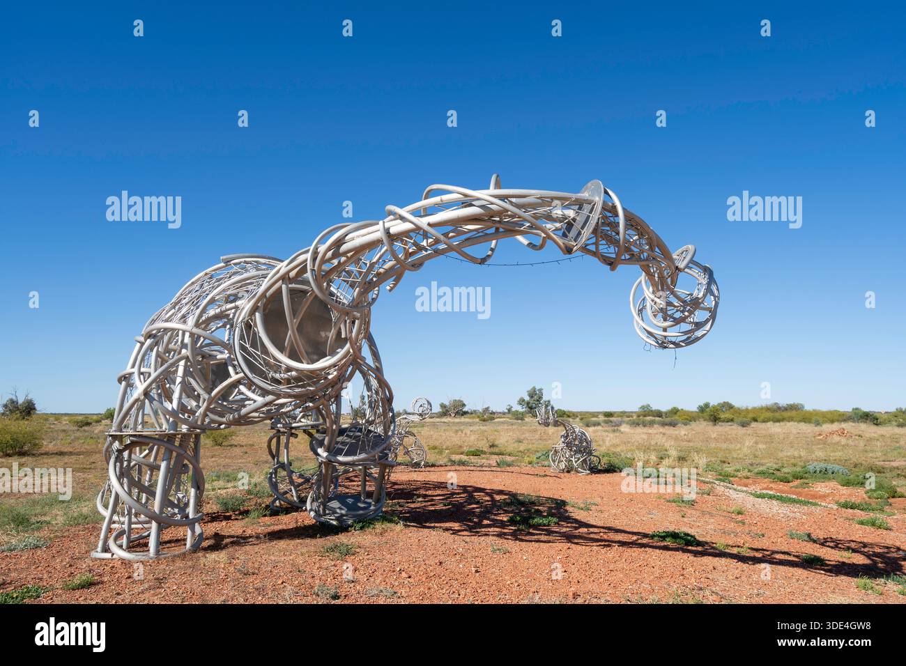 Knot-a-saurus Park, Eromanga, Queensland, Australia Stock Photo - Alamy
