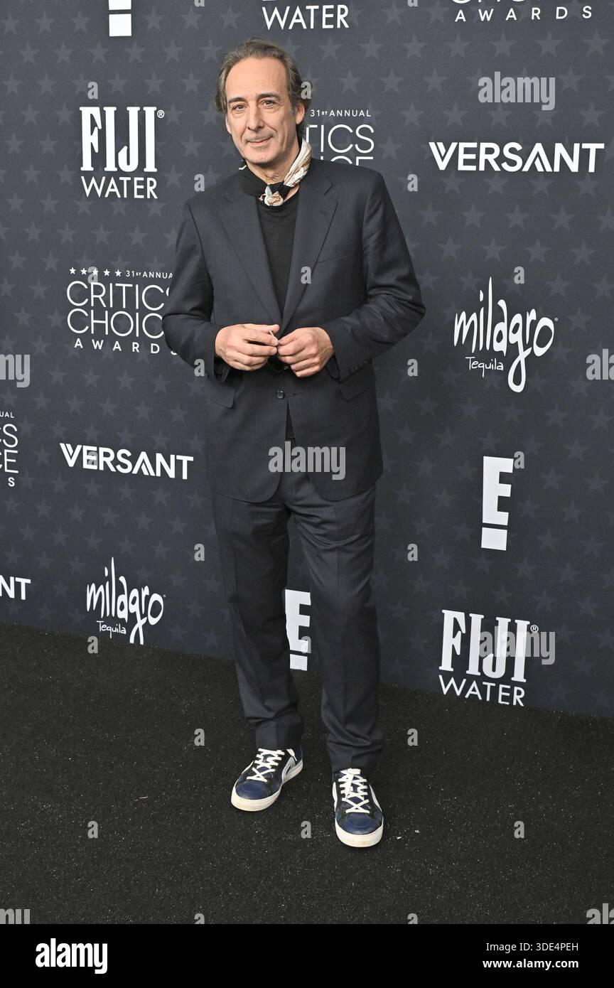 Alexandre Desplat bei der Verleihung der 31. Critics Choice Awards 2026 ...