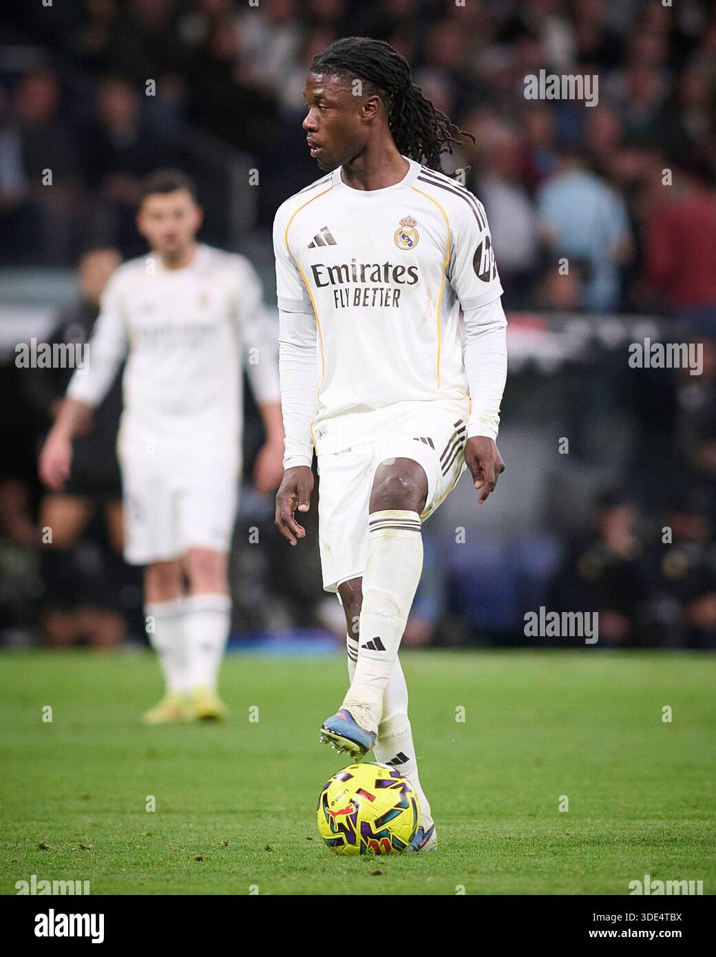 Real Madrid CF’s Eduardo Camavinga during La Liga match. January 4 ...