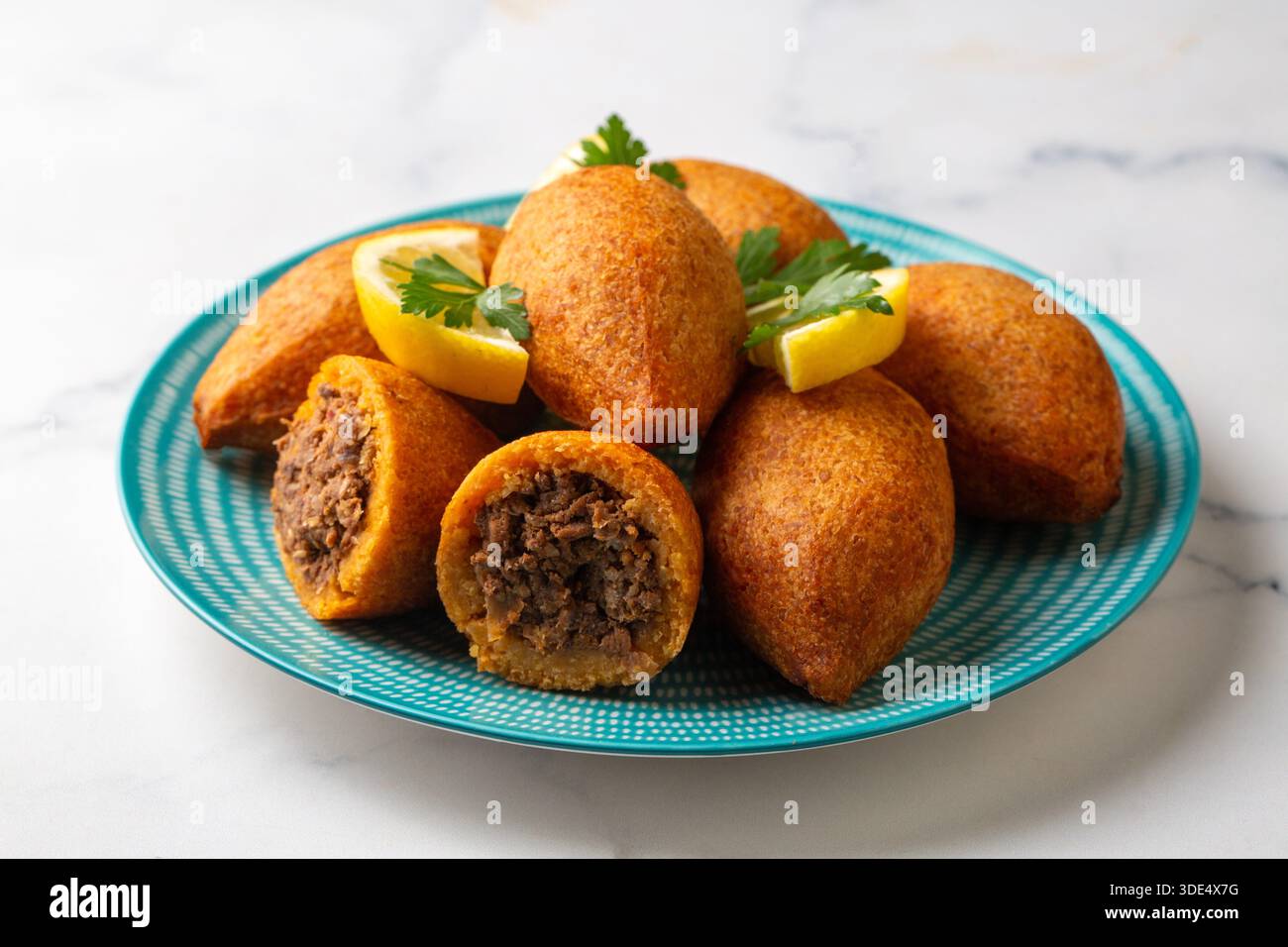 Kibbeh is a popular dish in Middle Eastern cuisine (Turkish name; icli ...