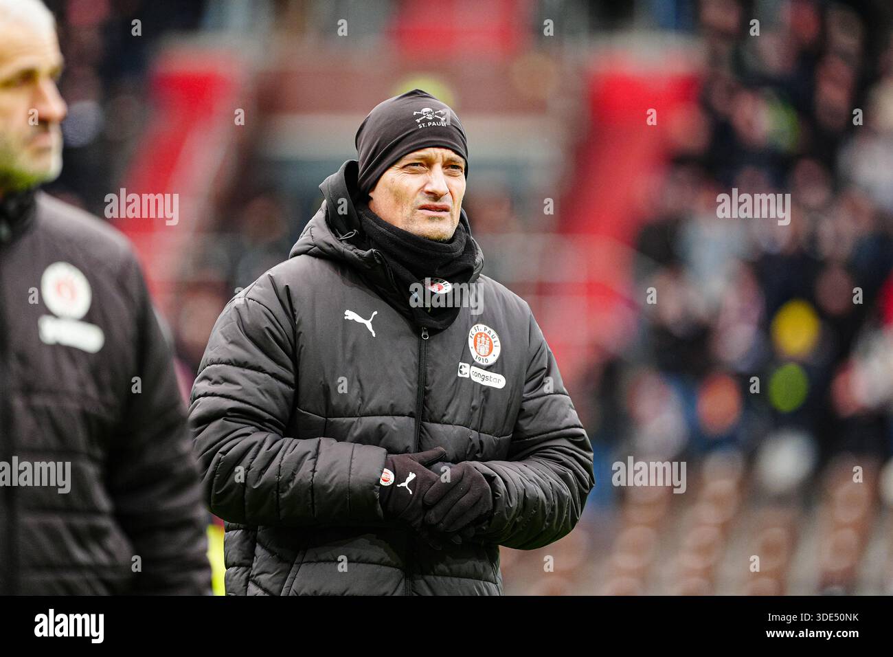 Alexander Blessin (FC St. Pauli, Trainer) GER, FC St. Pauli vs. SV ...