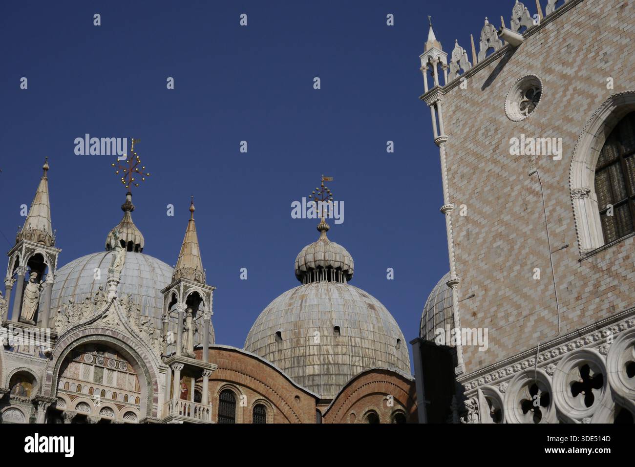 St. Mark’s Square, known as Piazza San Marco, in Venice, Italy, the ...