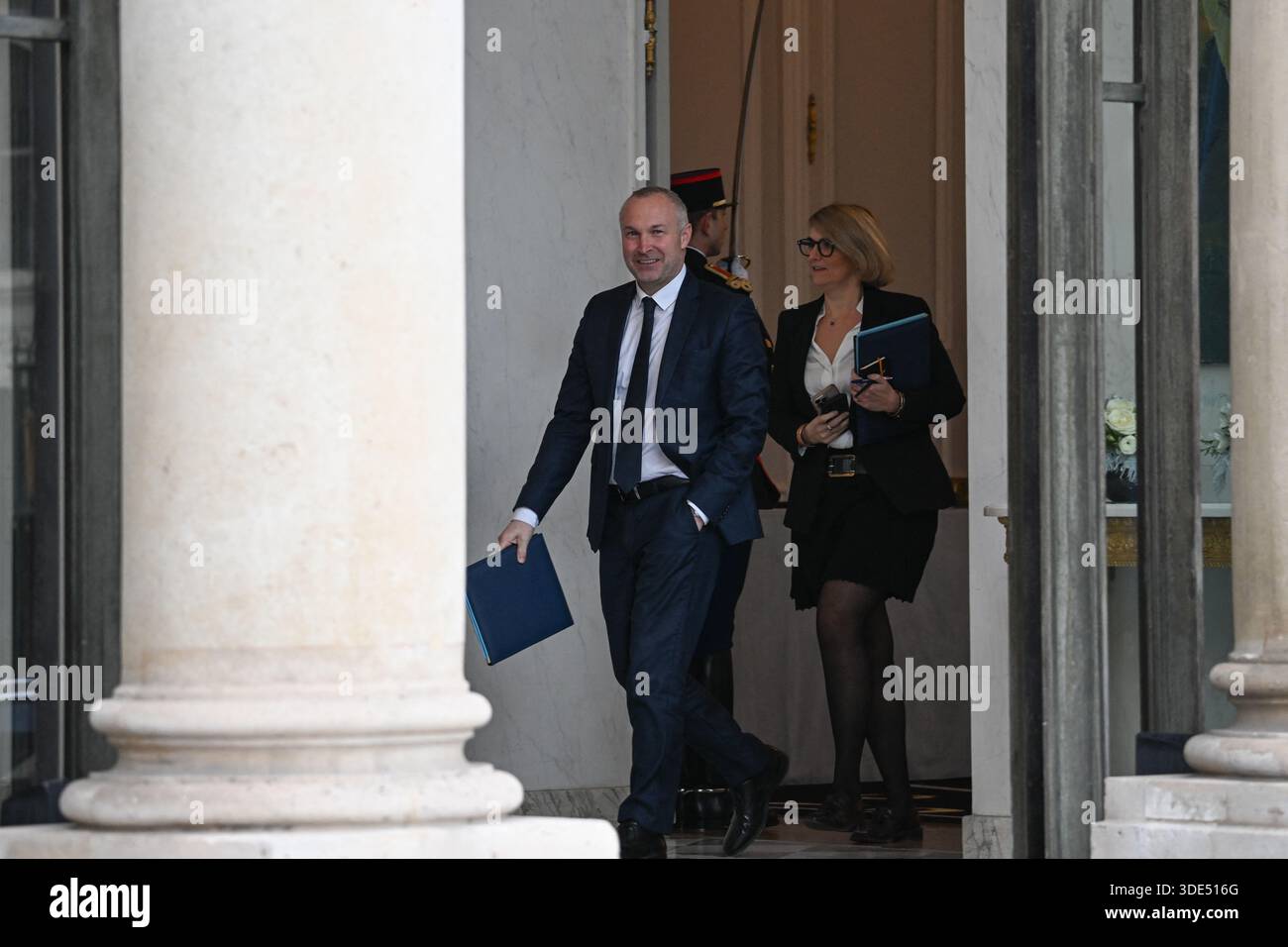 French Deputy Minister for the Relations with the Parliament Laurent ...