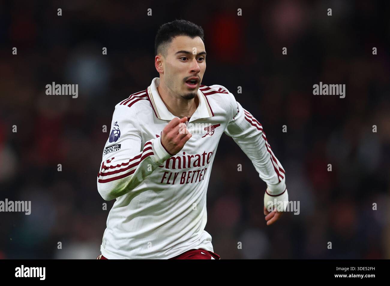 Bournemouth, England, 3rd January 2026. Gabriel Martinelli of Arsenal ...