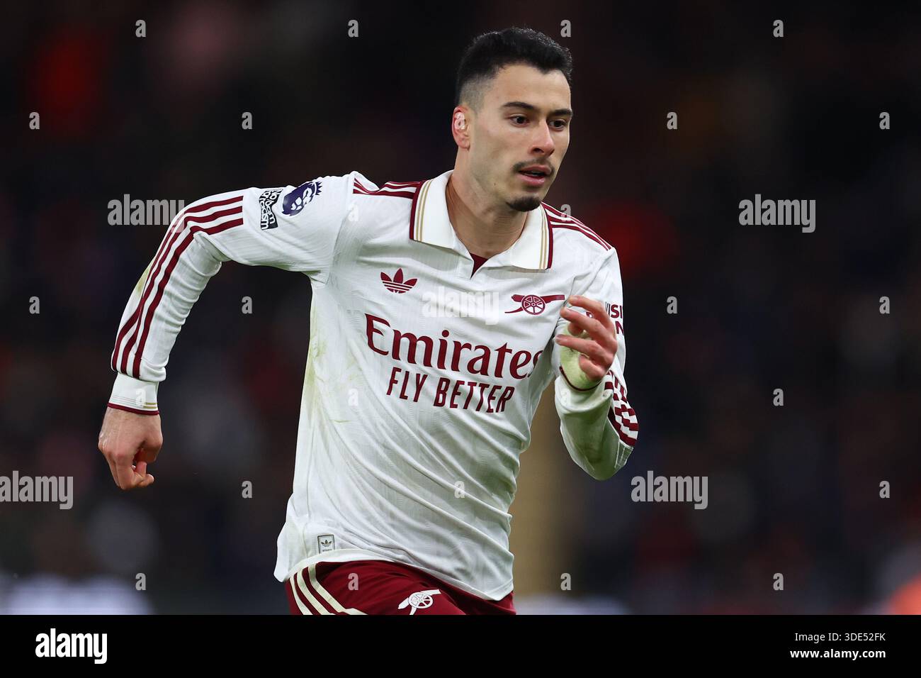 Bournemouth, England, 3rd January 2026. Gabriel Martinelli of Arsenal ...