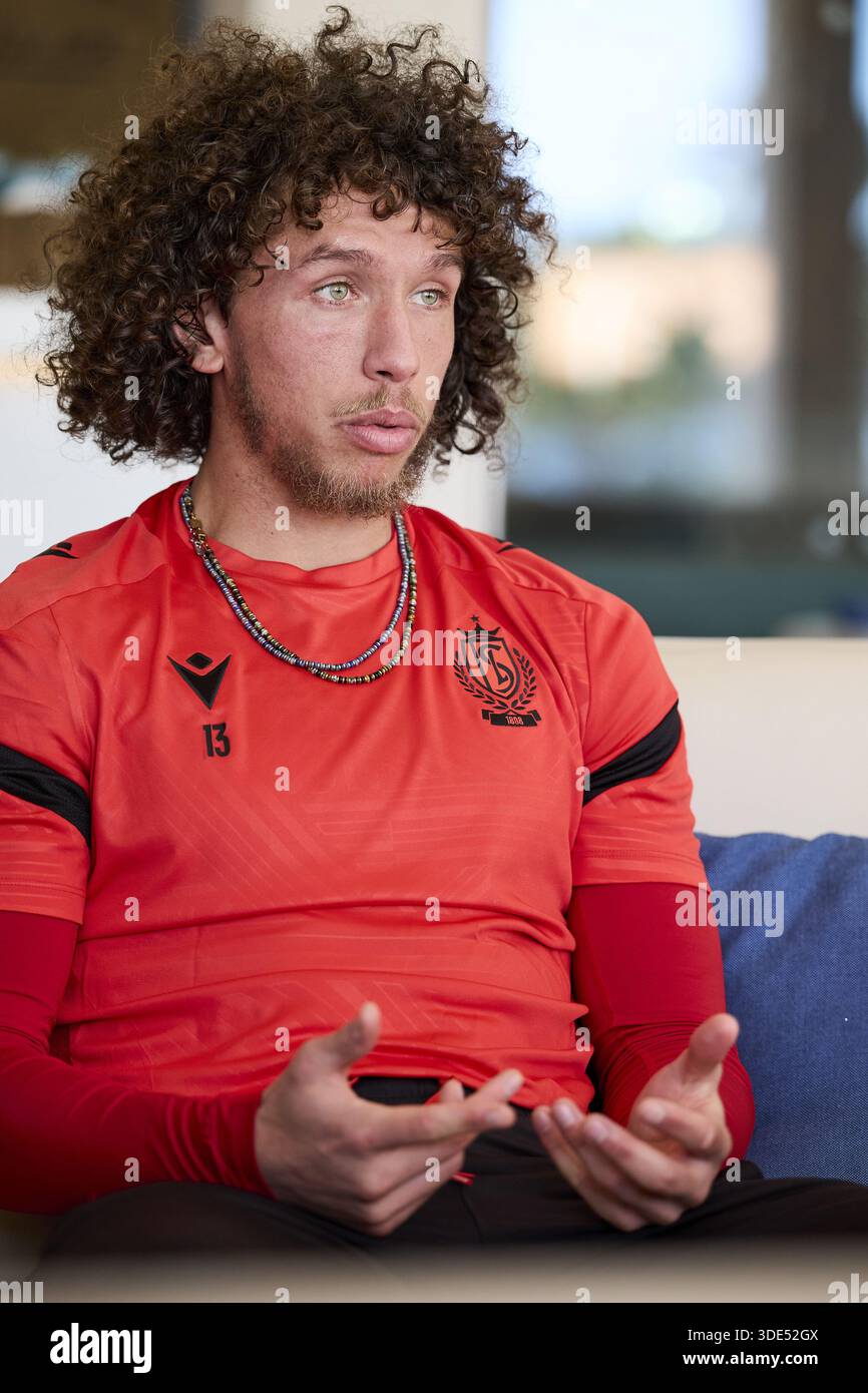 Standard's Marlon Fossey pictured during the winter training camp of ...