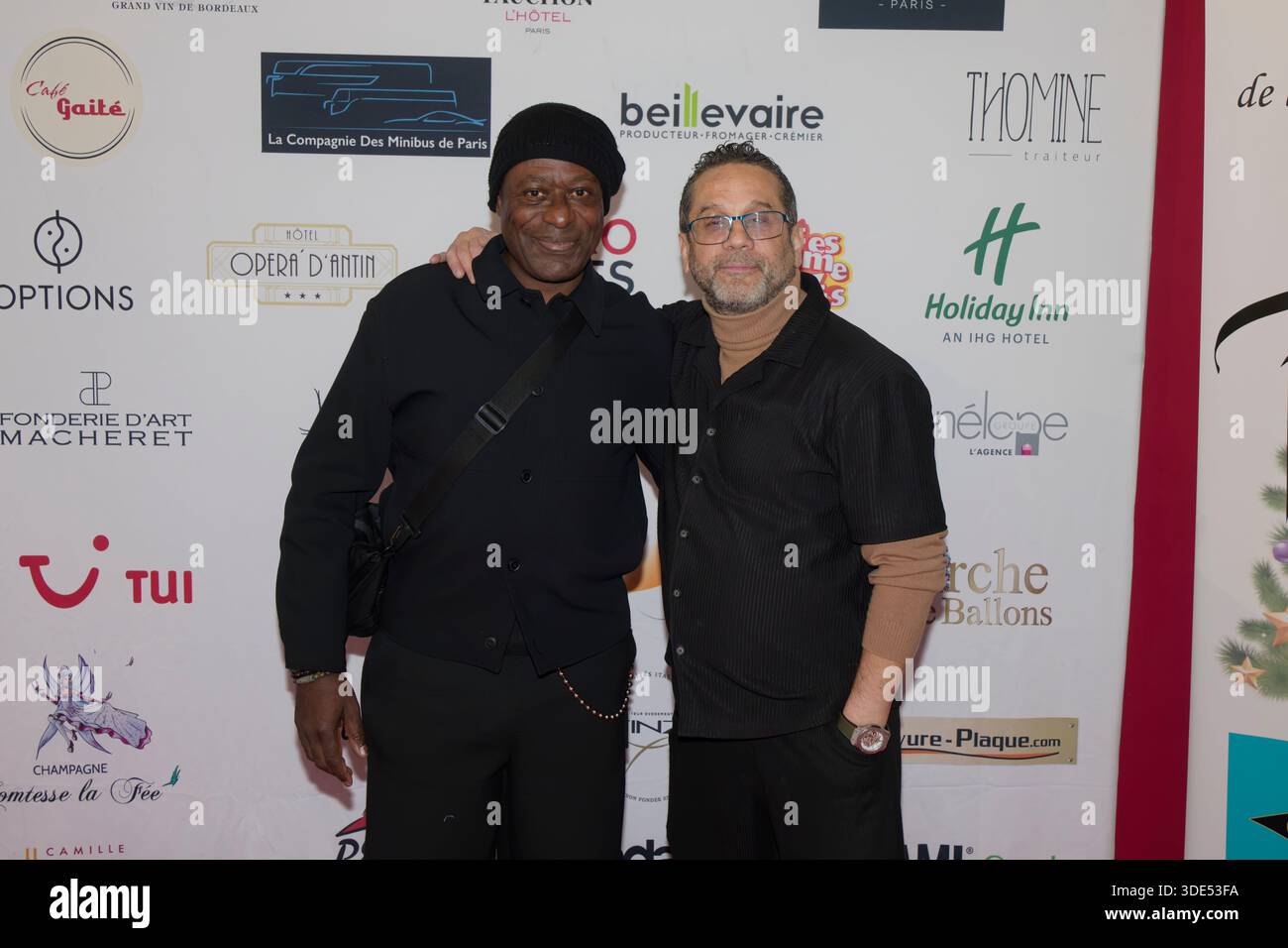 Paris, France. 4th Jan, 2026. Amara Simba and CitéStars President David ...