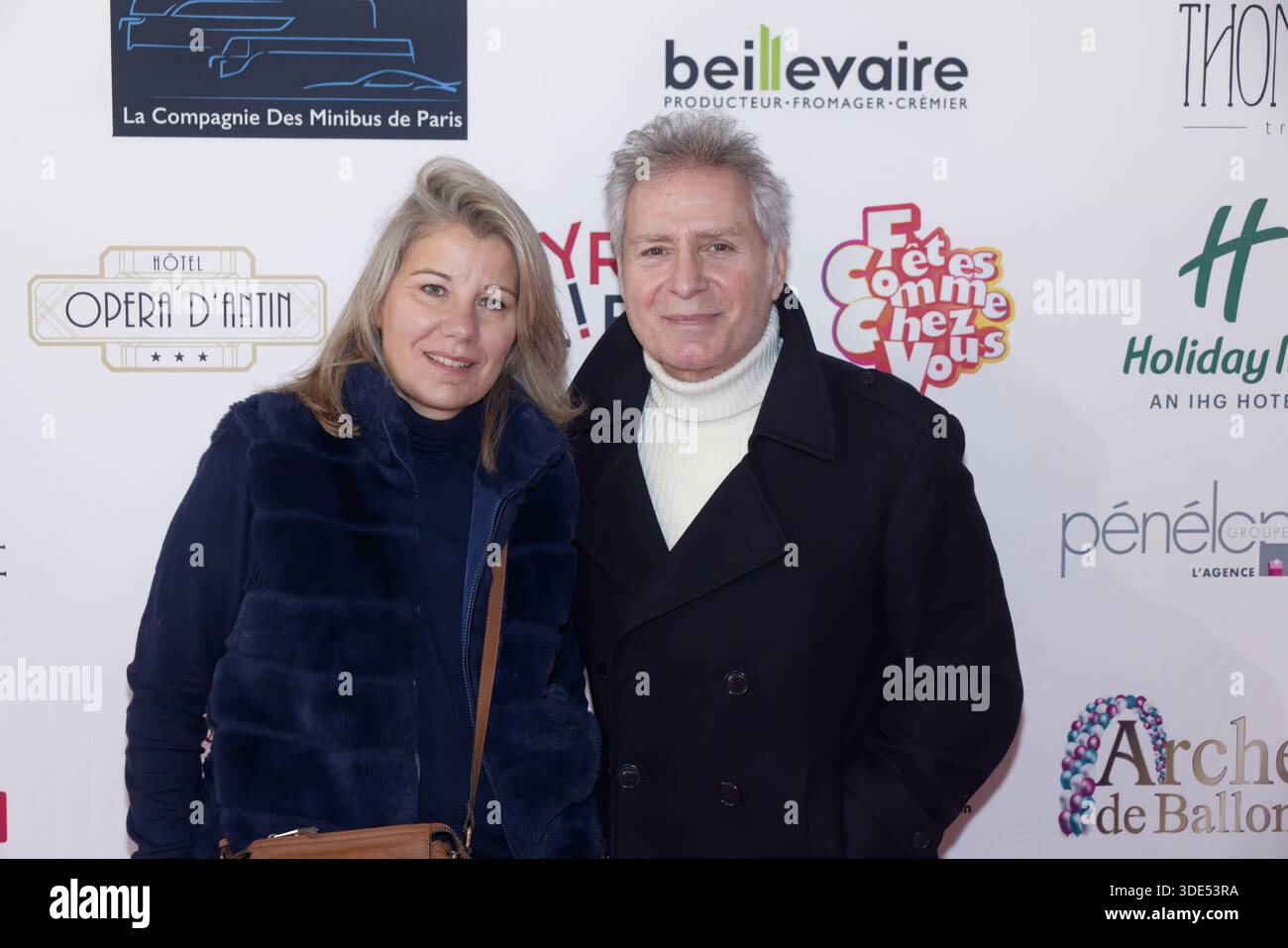 Paris, France. 4th Jan, 2026. A guest and Laurent Olmedo attend the ...