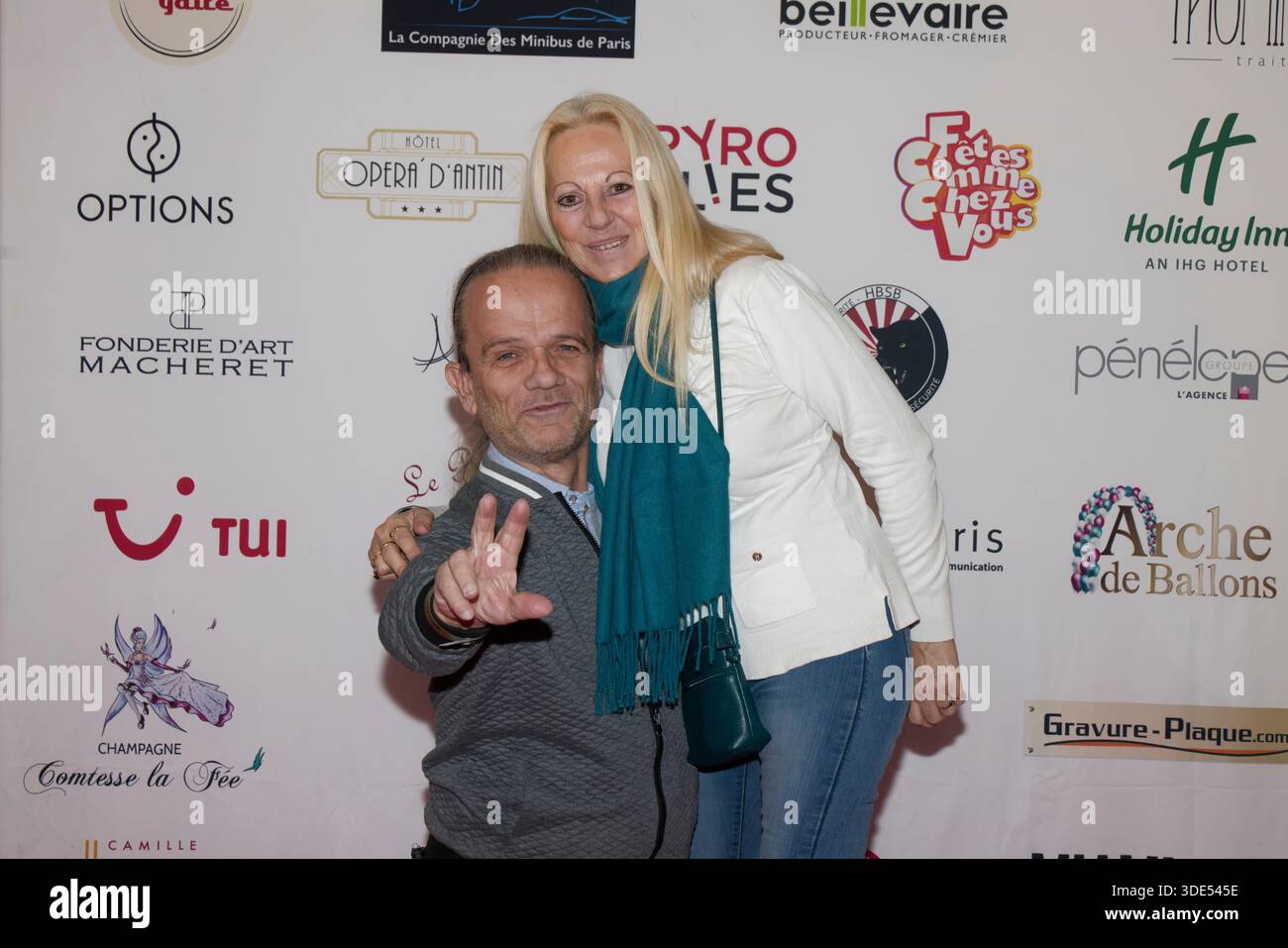 Paris, France. 4th Jan, 2026. André Bouchet and Patricia Bouchet attend ...