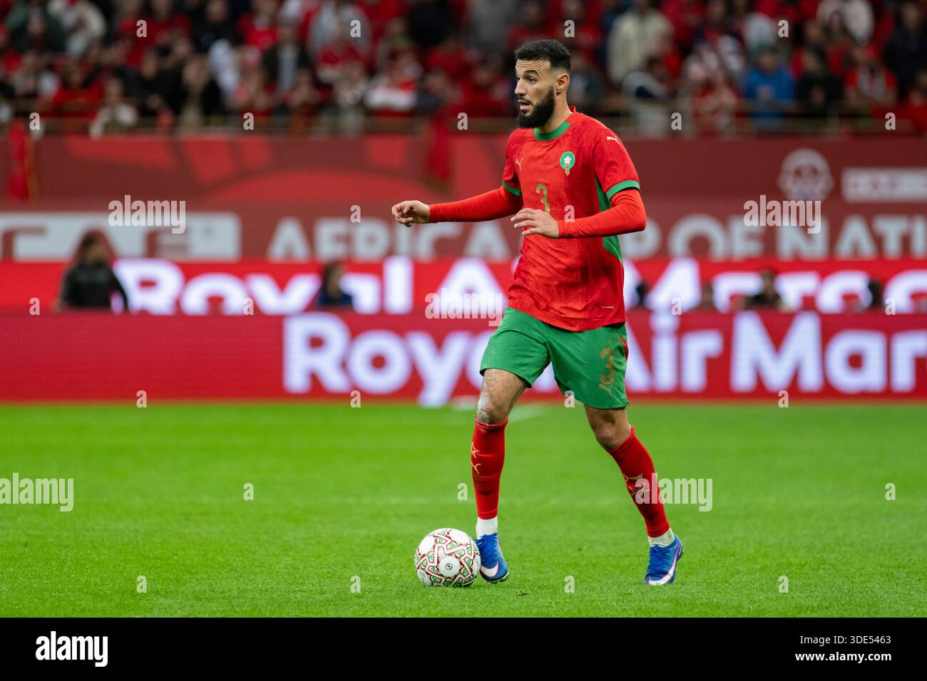 Noussair Mazraoui of Morocco during the Africa Cup of Nations (CAN ...