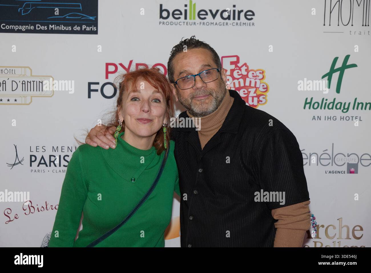 Paris, France. 4th Jan, 2026. Alexandra Boussot and CitéStars President ...