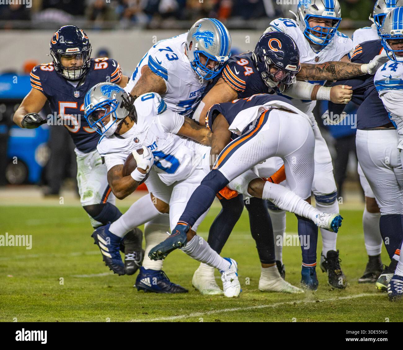 January 4, 2026: Chicago Bears C.J. Gardner-Johnson (35) tackles ...