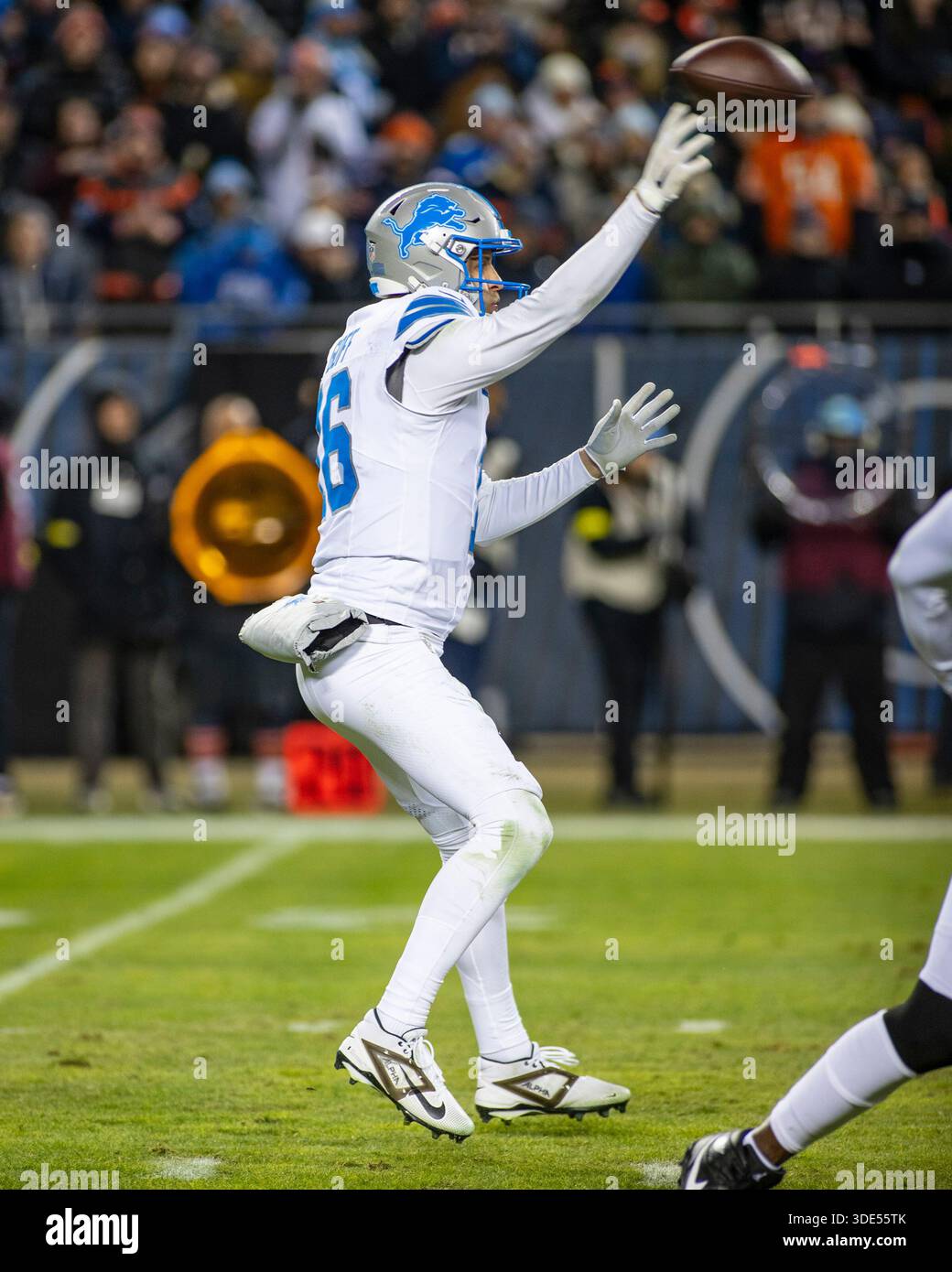 January 4, 2026: Detroit Lions quarterback Jared Goff (16) in action ...