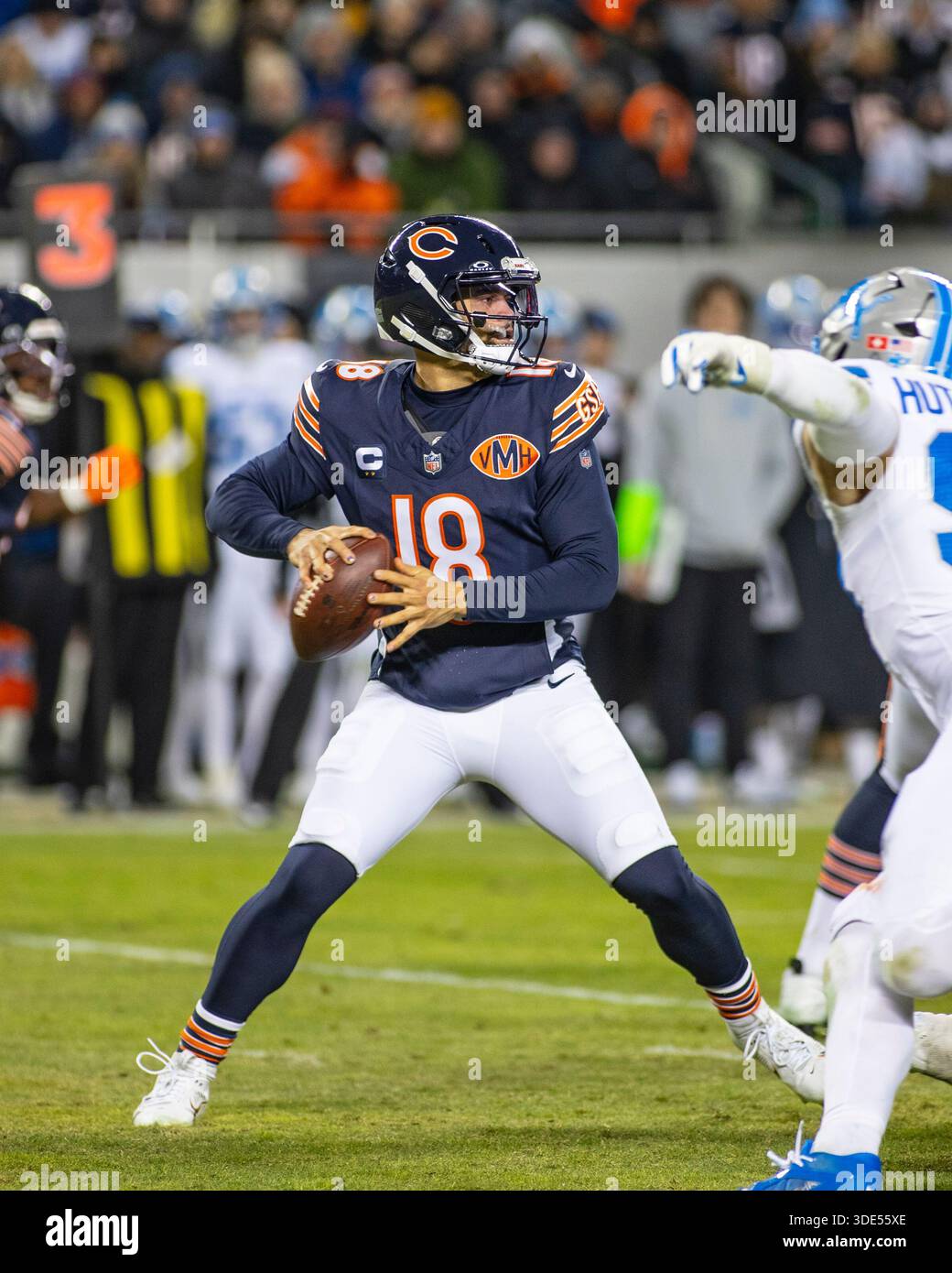 January 4, 2026: Chicago Bears quarterback Caleb Williams (18) in ...