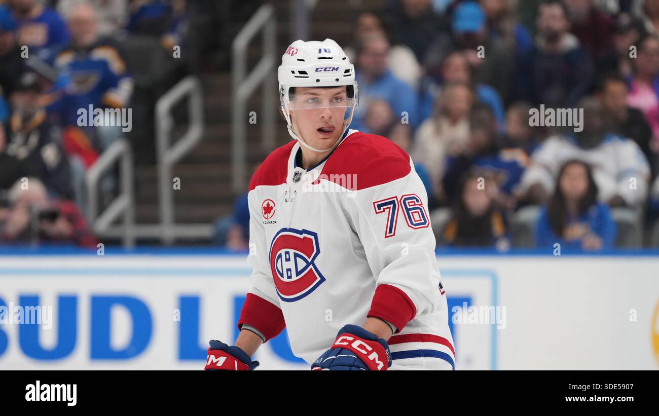Montreal Canadiens' Zack Bolduc in action during the first period of an ...