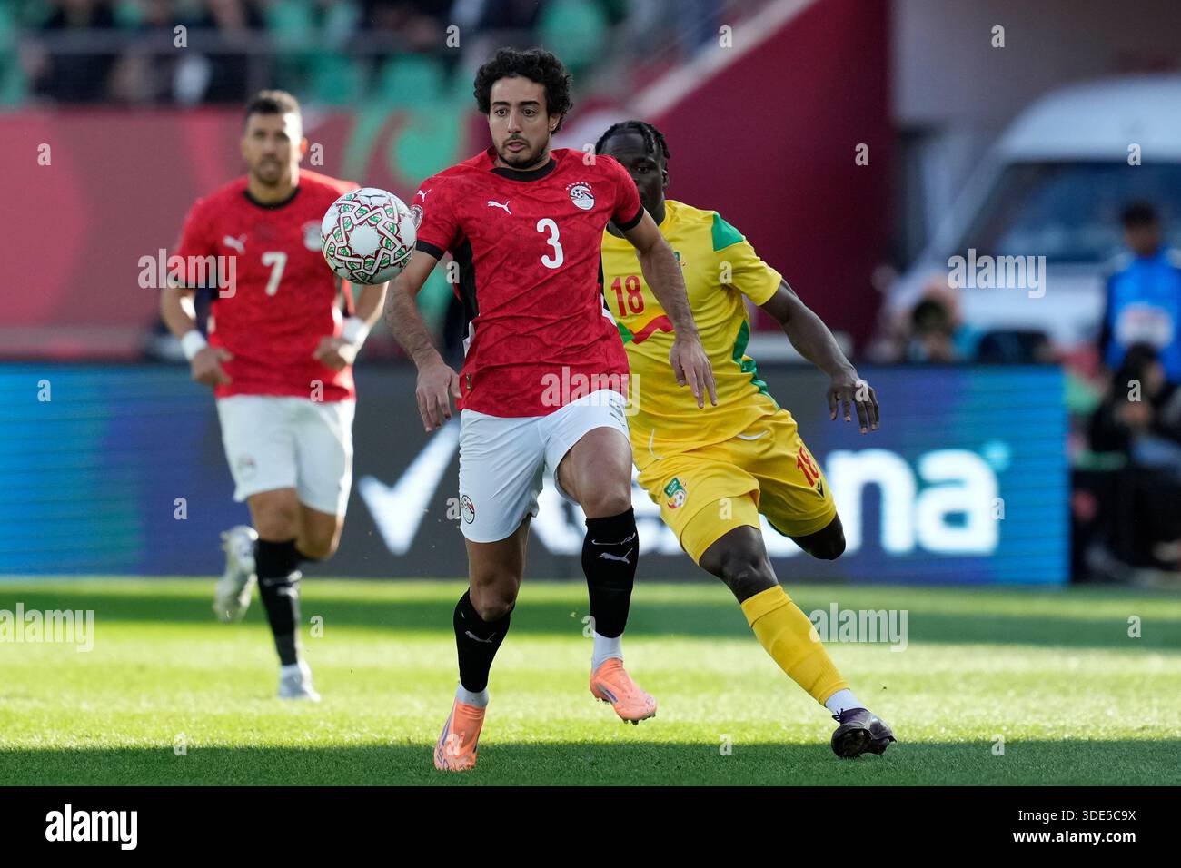 Egypt's Mohamed Hany goes for the ball during the Africa Cup of Nations ...