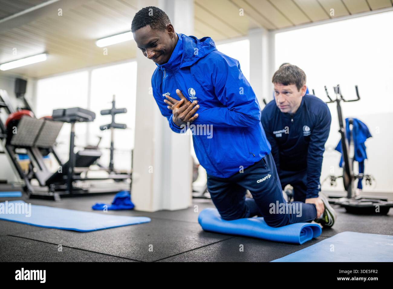 Gent's Abdullahi Abubakar Idris pictured in action during the winter ...