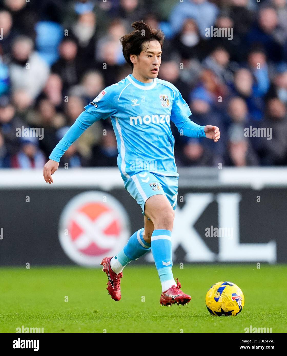 Coventry City's Tatsuhiro Sakamoto during the Sky Bet Championship ...