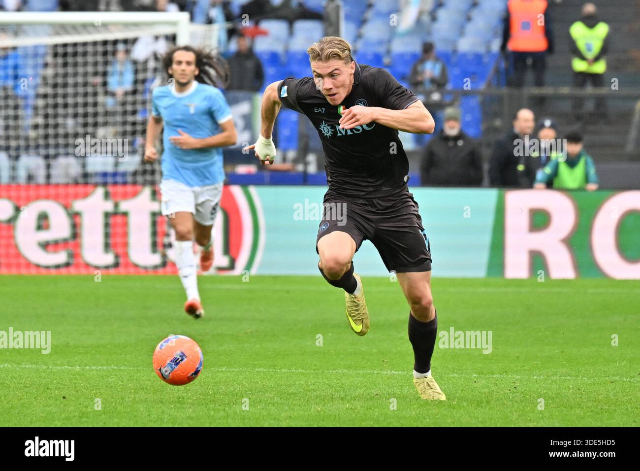 Rasmus Hojlund the Italian championship Serie A 2025-2026 football ...