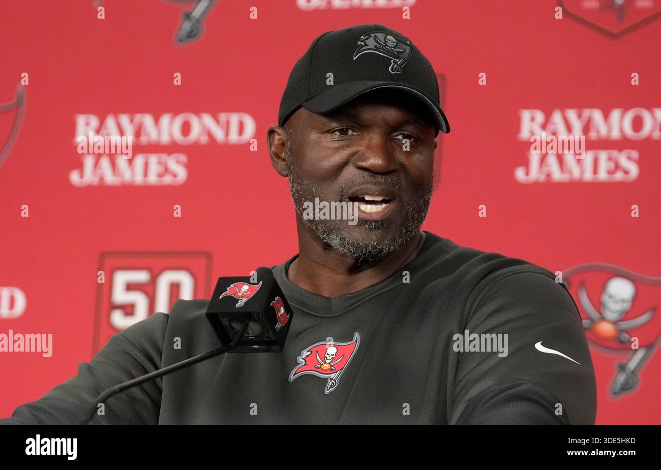 Tampa Bay Buccaneers head coach Todd Bowles after an NFL football game ...
