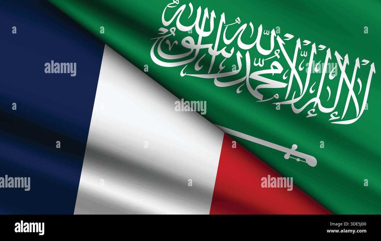 Saudi arabia and france Stock Vector Images - Alamy