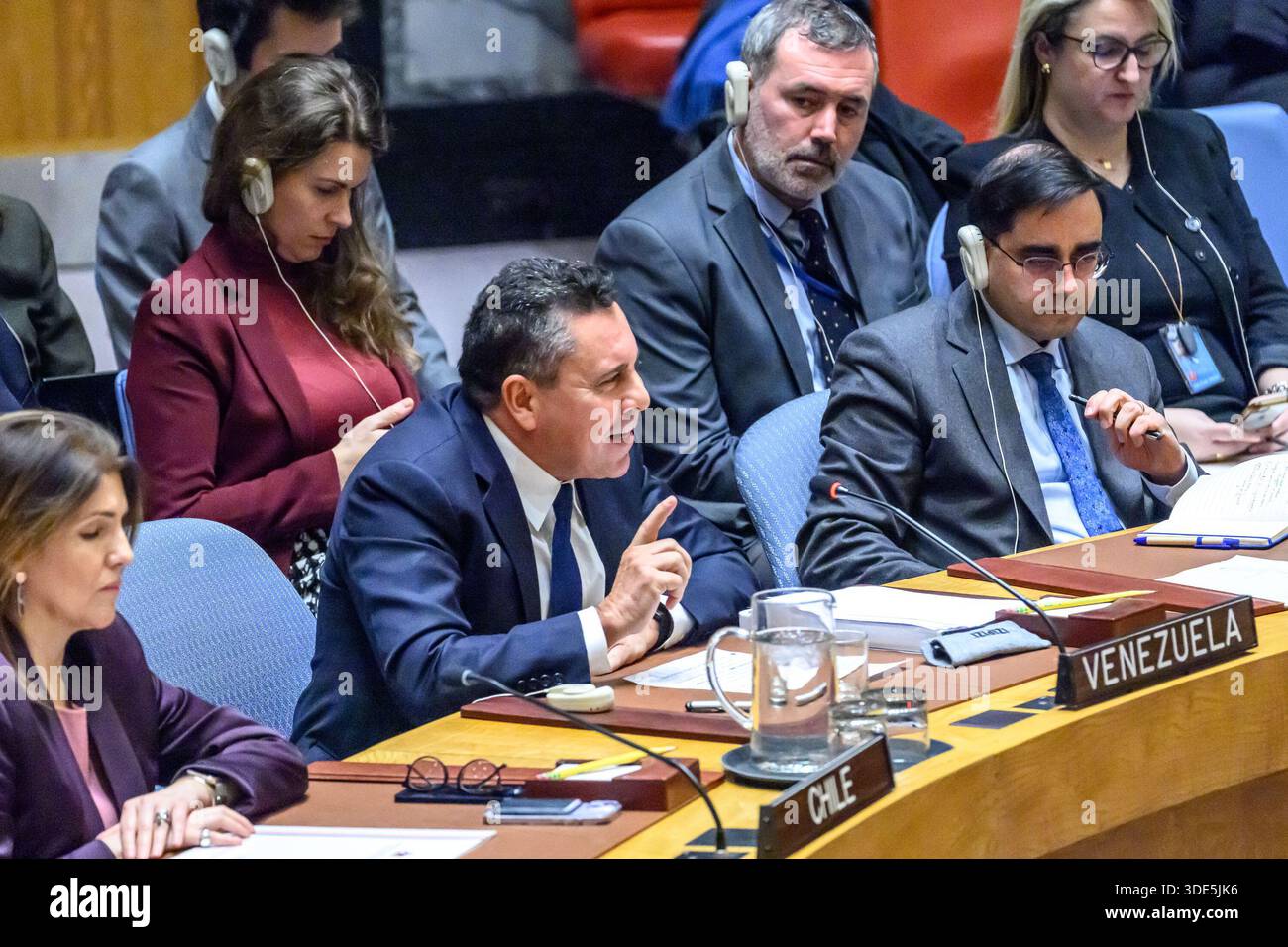 New York, USA, 5th Jan 2026 - Venezuela Ambassador to the United ...