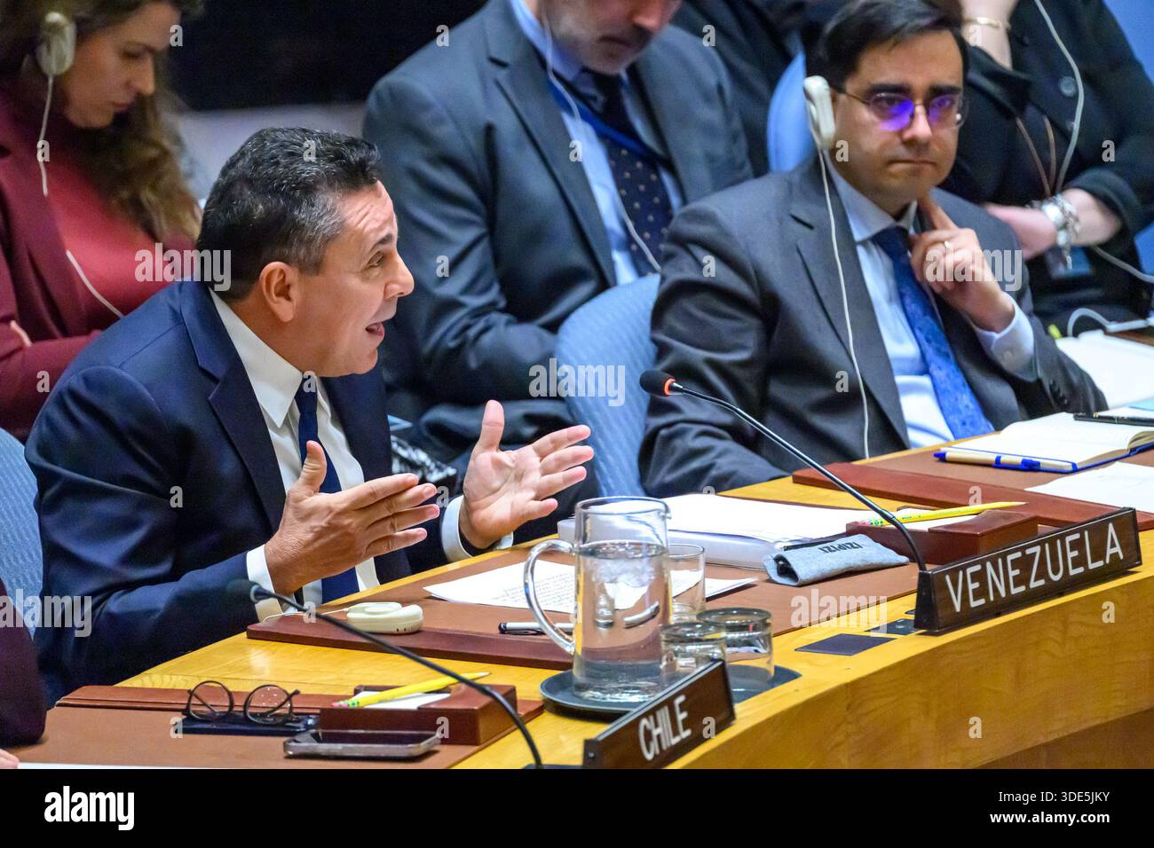 New York, USA, 5th Jan 2026 - Venezuela Ambassador to the United ...