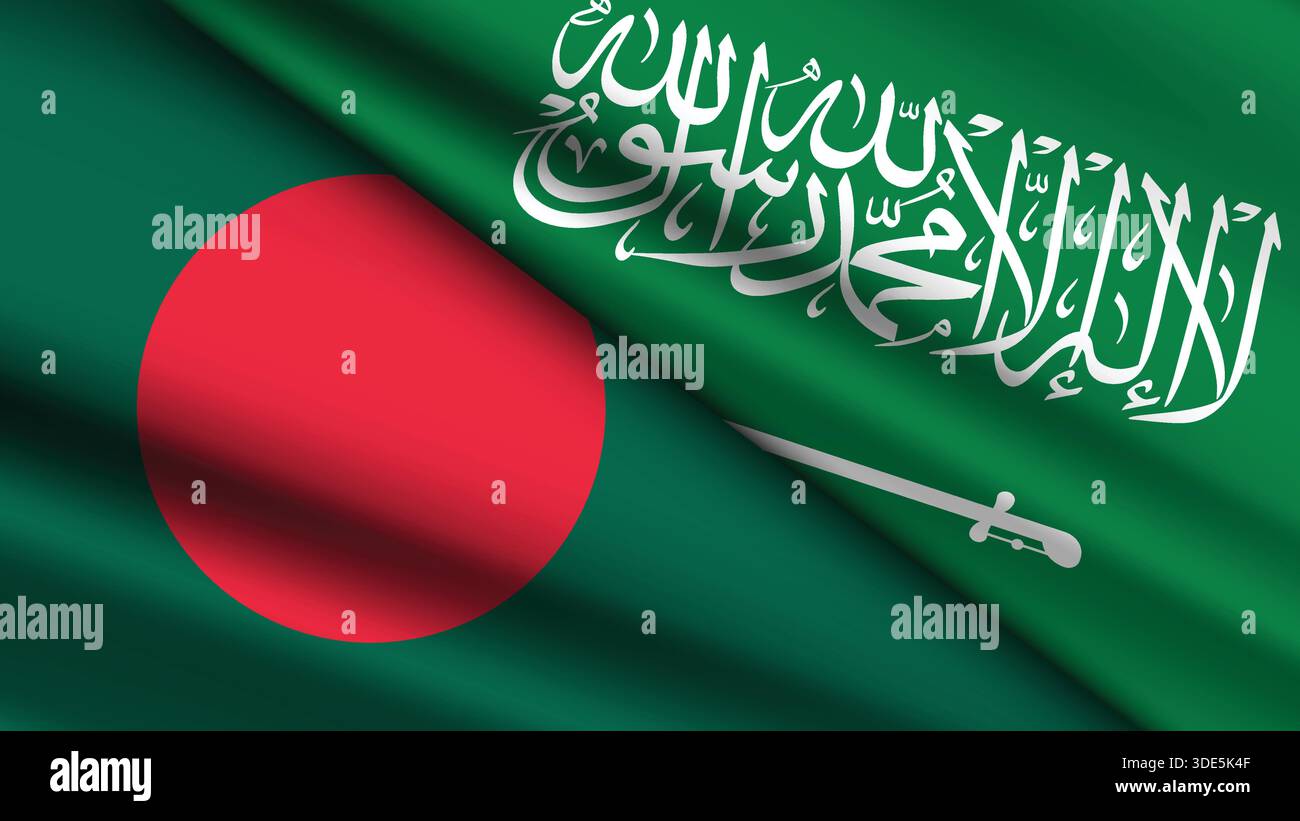 Saudi arabia and bangladesh Stock Vector Images - Alamy