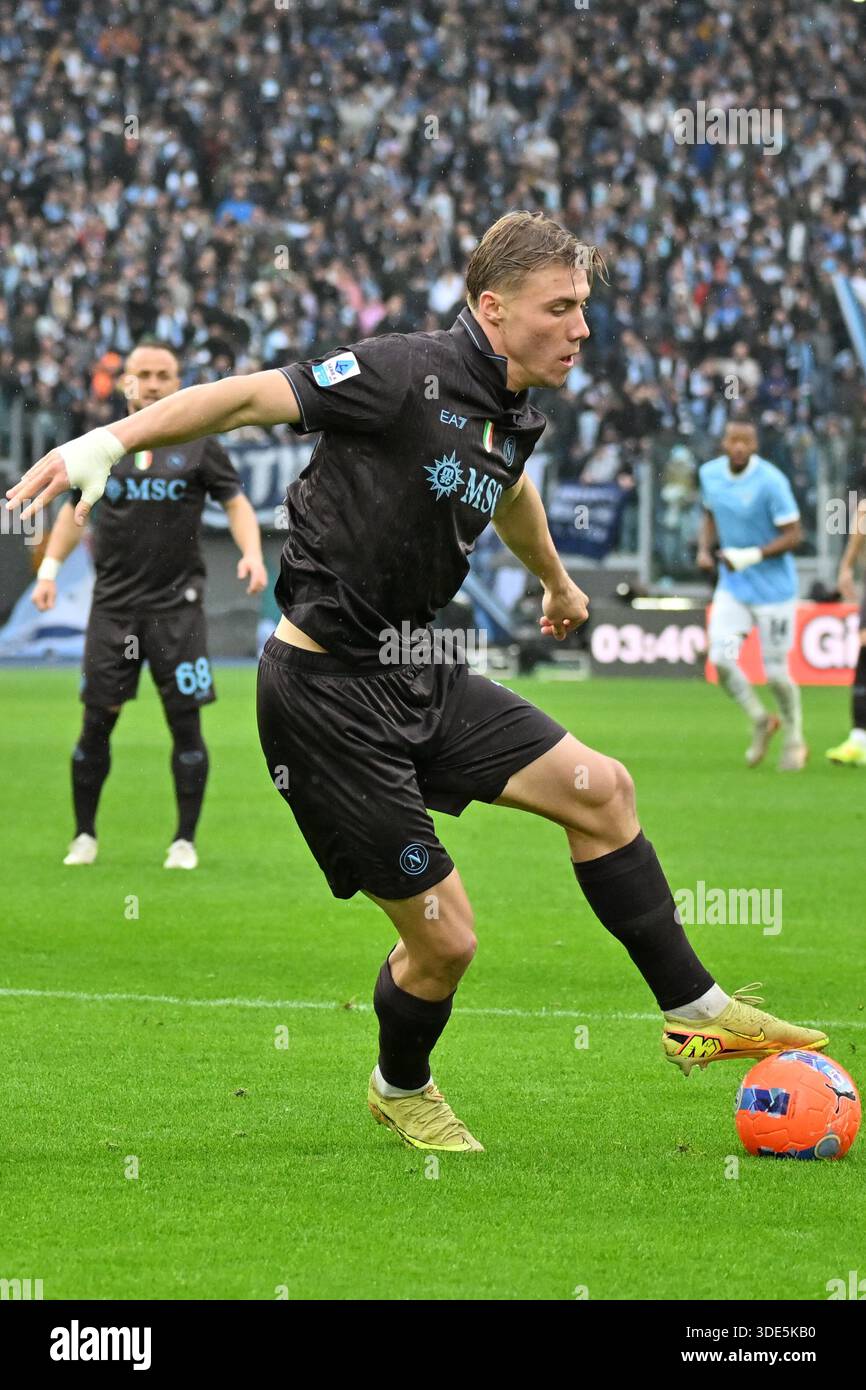 Rasmus Hojlund the Italian championship Serie A 2025-2026 football ...