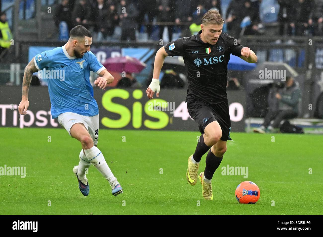 Rasmus Hojlund the Italian championship Serie A 2025-2026 football ...