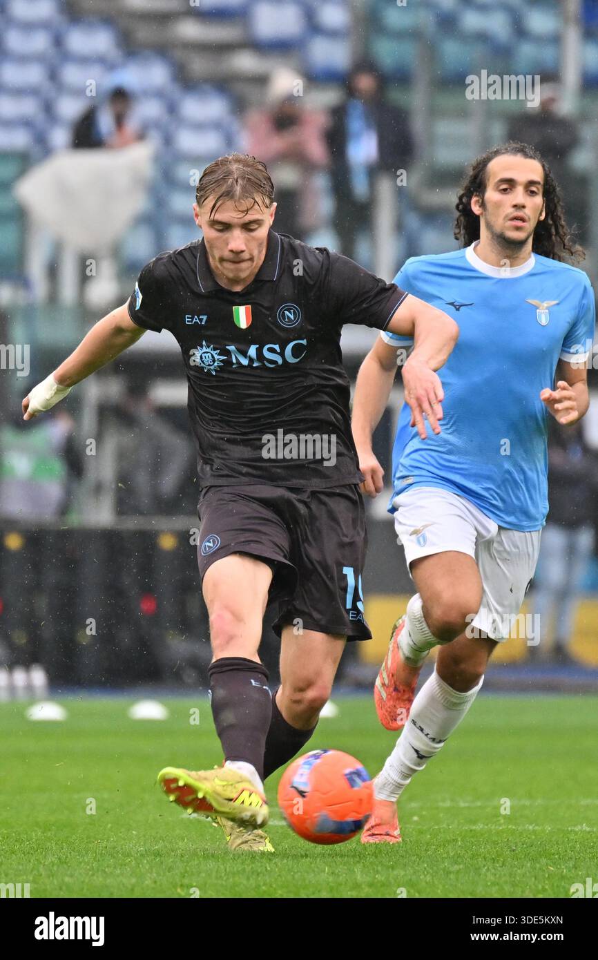 Rasmus Hojlund the Italian championship Serie A 2025-2026 football ...