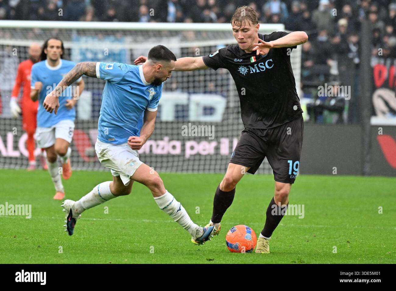 Rasmus Hojlund the Italian championship Serie A 2025-2026 football ...