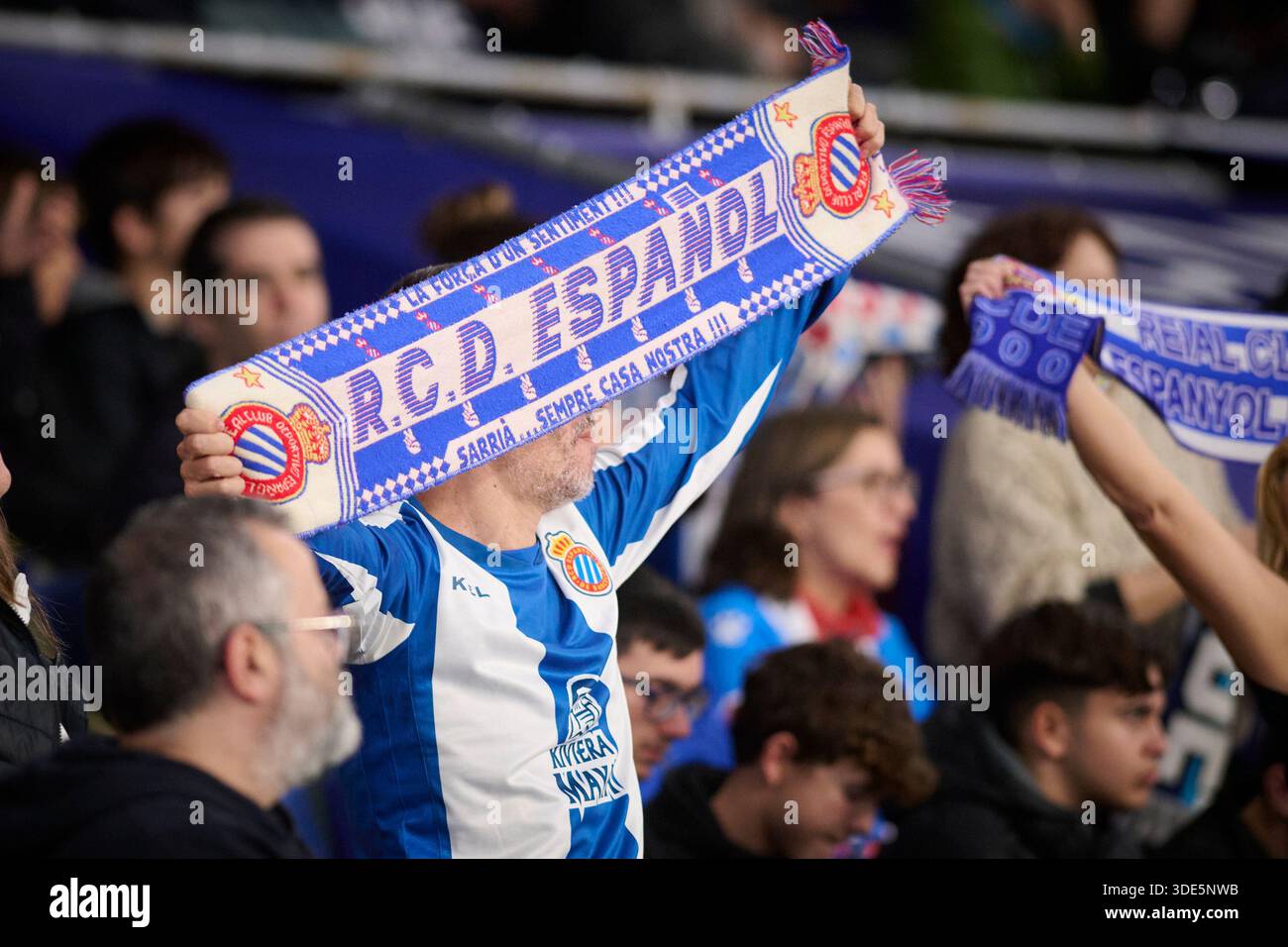 RCD Espanyol's fan during La Liga match. December 7, 2025 (ALTERPHOTOS ...
