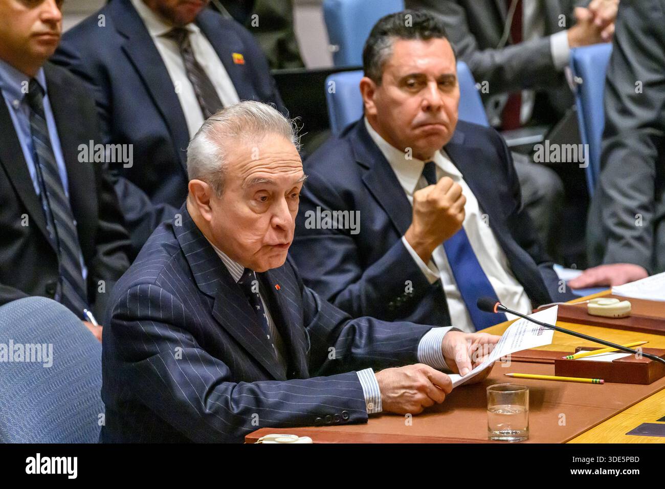 New York, USA, 5th Jan 2026 - Mexico ambassador to the United Nations ...
