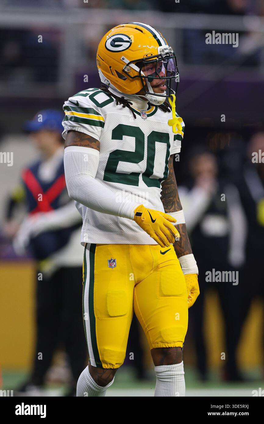 Green Bay Packers safety Javon Bullard moves across the field during ...