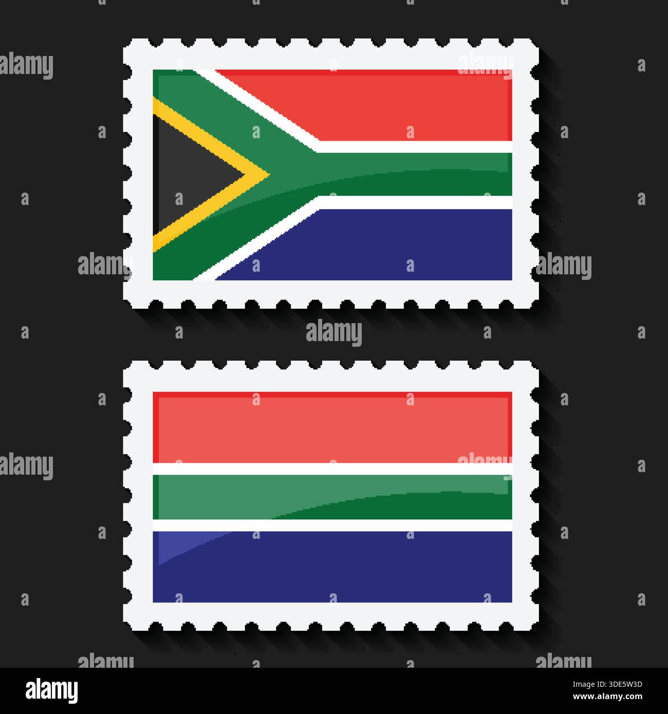 National Design Featuring South Africa Identity Stock Vector Image ...