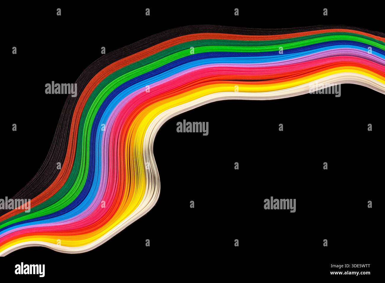 Dynamic wave rainbow lgbtq hi-res stock photography and images - Alamy
