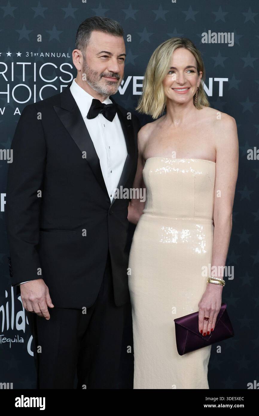 Santa Monica, USA. 4, January, 2026. Pictured left to right, Jimmy ...