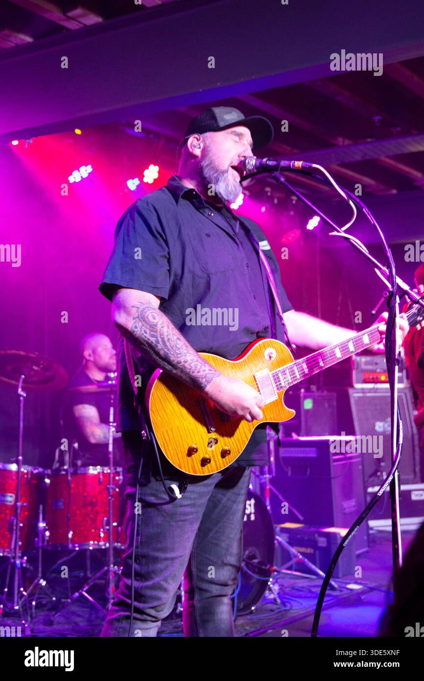 UK ROCK BAND THIS HOUSE WE BUILT PERFORMING AT SOS FESTIVAL OLDHAM UK ...