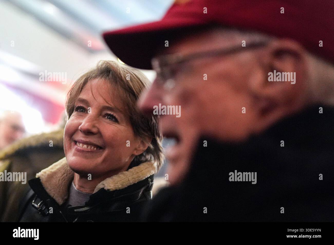 05 January 2026, Hamburg: Eugen Block, father of Christina Block (l ...