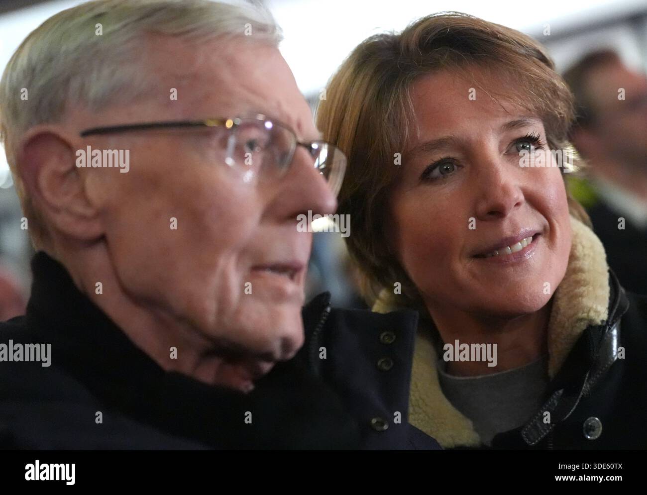05 January 2026, Hamburg: Eugen Block, father of Christina Block (r ...