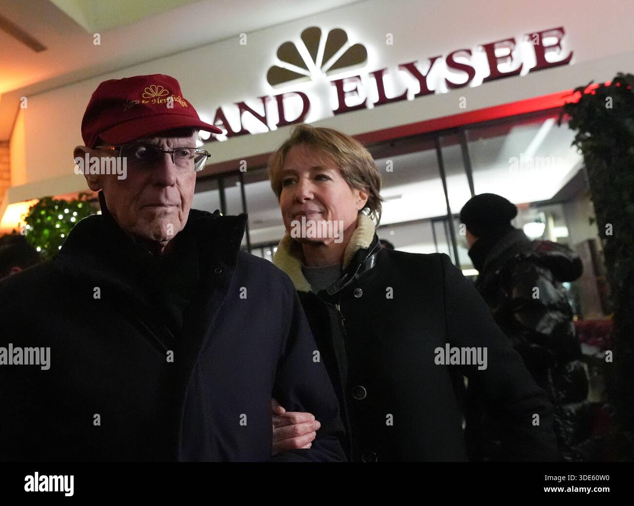 05 January 2026, Hamburg: Eugen Block, father of Christina Block (r ...