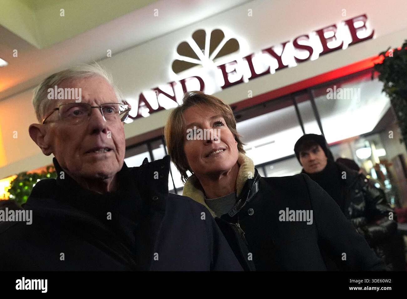 05 January 2026, Hamburg: Eugen Block, father of Christina Block (r ...
