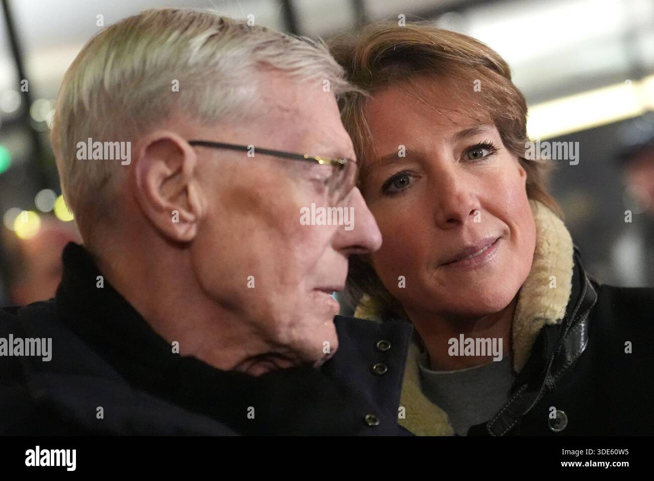 05 January 2026, Hamburg: Eugen Block, father of Christina Block (r ...