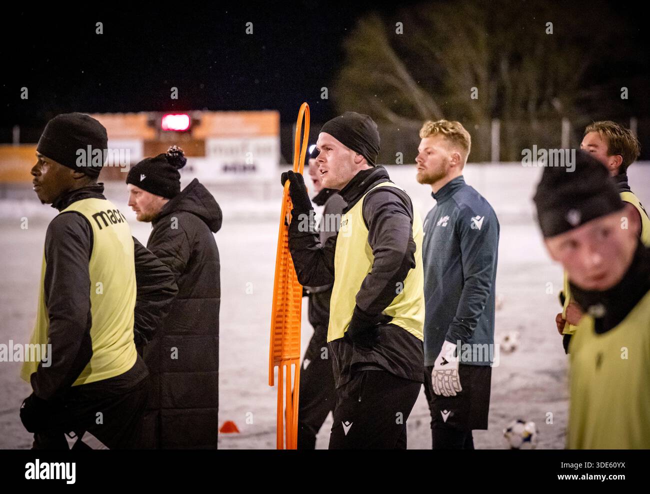 HÄLLEVIK 2026-01-05 Jacob Bergström and Robin Wallinder when Mjällby ...